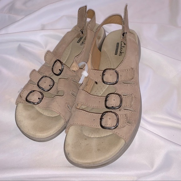 Clarks | Shoes | Clarks Sunbeat Sandals Tan | Poshmark